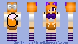 Claire Moon (Human Lolbit) Minecraft Skin