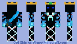 Enderman King Minecraft Skin