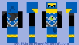 Blue Ninja Minecraft Skin