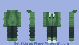 jacket green Minecraft Skin