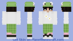 Frog Boy Minecraft Skin