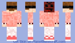 Red Mask Boi Minecraft Skin