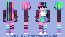 Neon Lights -=- Minecraft Skin