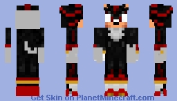 shadow metalvirus fase 1 Minecraft Skin