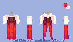 Ruby Dress (Remake) - OB Minecraft Skin