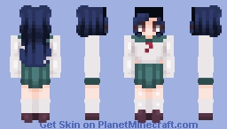 Kagome Higurashi Minecraft Skin