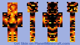 fire Minecraft Skin
