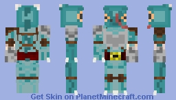 Lizard surviver with arm defect Minecraft Skin