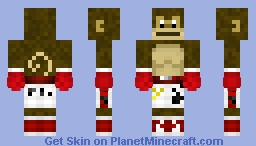Boxing Monkey Minecraft Skin