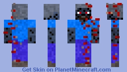 Dark Steve Minecraft Skin