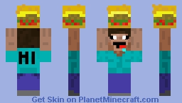 cheeseburger Minecraft Skin