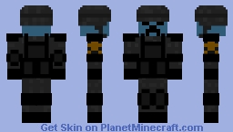 Soldier of the Great Monster Empire Ice Creeper Minecraft Skin