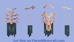 bone armour . outfit base Minecraft Skin