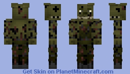 Springtrap Minecraft Skin