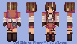 She looks so perfect - SF2024 46 Minecraft Skin