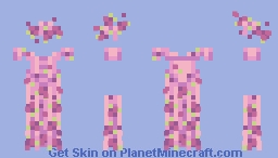 Blooming Peony (Pink + Magenta) - OB Minecraft Skin