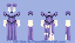 Have Courage and be Kind (Dark Purple) - OB Minecraft Skin