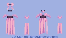 Pink Ball Dress - OB Minecraft Skin