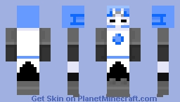 Blue Knight Minecraft Skin