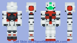 RGM-79GS GM Command Space Minecraft Skin
