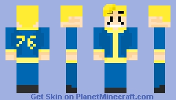 Vault Boy Minecraft Skin