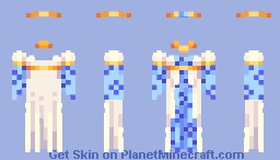 Blue Gown and Crown - OB Minecraft Skin