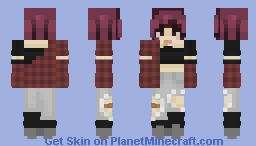 Magenta-istick Minecraft Skin