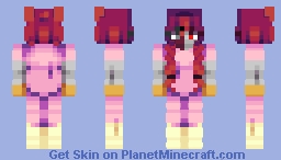 Anne of Abyssal Red Minecraft Skin