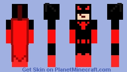 Batwoman (Katherine Rebecca "Kate" Kane) Minecraft Skin