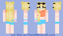 .+ beach day +. Minecraft Skin