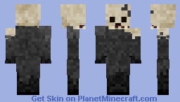 Skeletal OC Minecraft Skin
