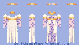 Purple Gown and Grown - OB Minecraft Skin