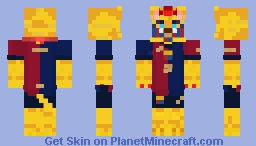catculer barca Minecraft Skin