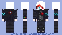 Night runner Maximilian Frost (without hood and mask) Minecraft Skin