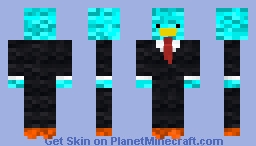 Dressed Duck Minecraft Skin