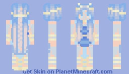 Beach Wave Nymph Minecraft Skin