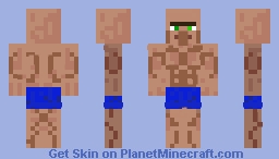 buff villager skin Minecraft Skin