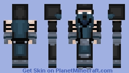 Sub-Zero (Mortal Kombat 9) Minecraft Skin