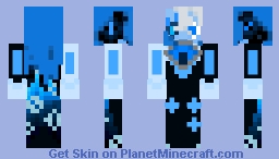 Shadow Milk Cookie Minecraft Skin