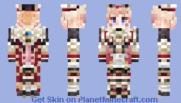 Dahlia~Color Accurate Genshin Impact Minecraft Skin