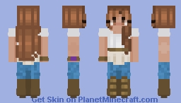 8 Skin Fight (-=Aria OC=- different outfit) Minecraft Skin