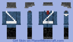Standard Navy Uniform Non Commissioned Officer Minecraft Skin