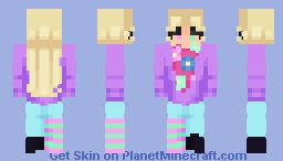 . wisteria . persona Minecraft Skin