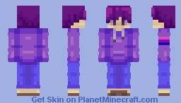 Bi pride flag Minecraft Skin