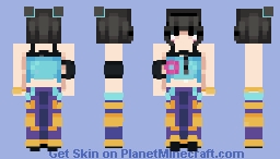 . perfectly dewy, symmetrical, shimmering . Minecraft Skin