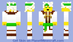 Master Lloyd from Ninjago Dragons rising season 2 Minecraft Skin