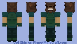 Alex // Hotline Miami Minecraft Skin