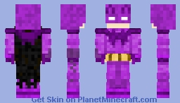 Pink batman Minecraft Skin