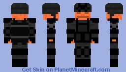 Flamethrower man of the Great Monster Empire Fire Skeleton Minecraft Skin