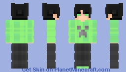 Casual Boy - Frog Overalls Minecraft Skin